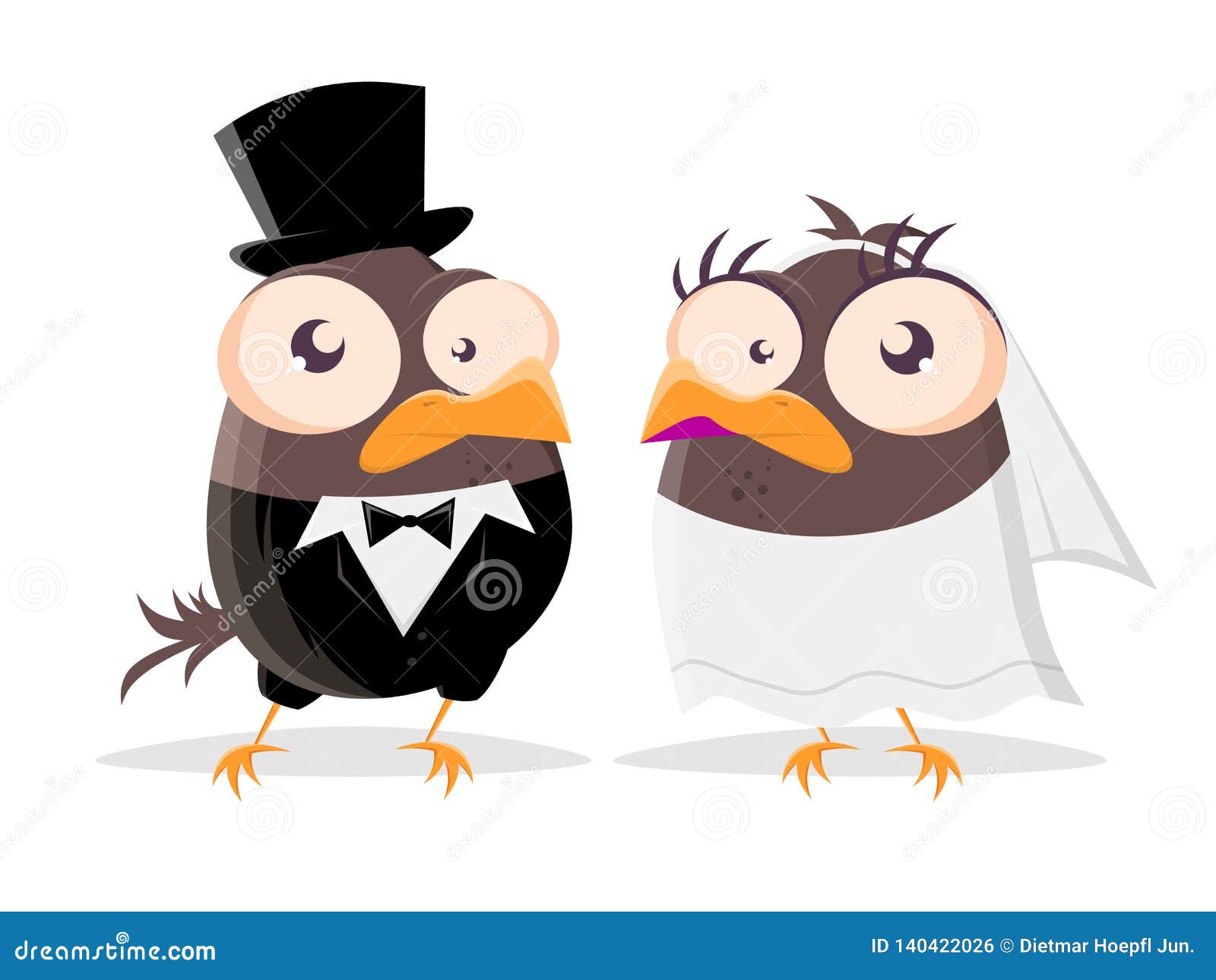 Couple Getting Divorced Cartoon Vector 28627107