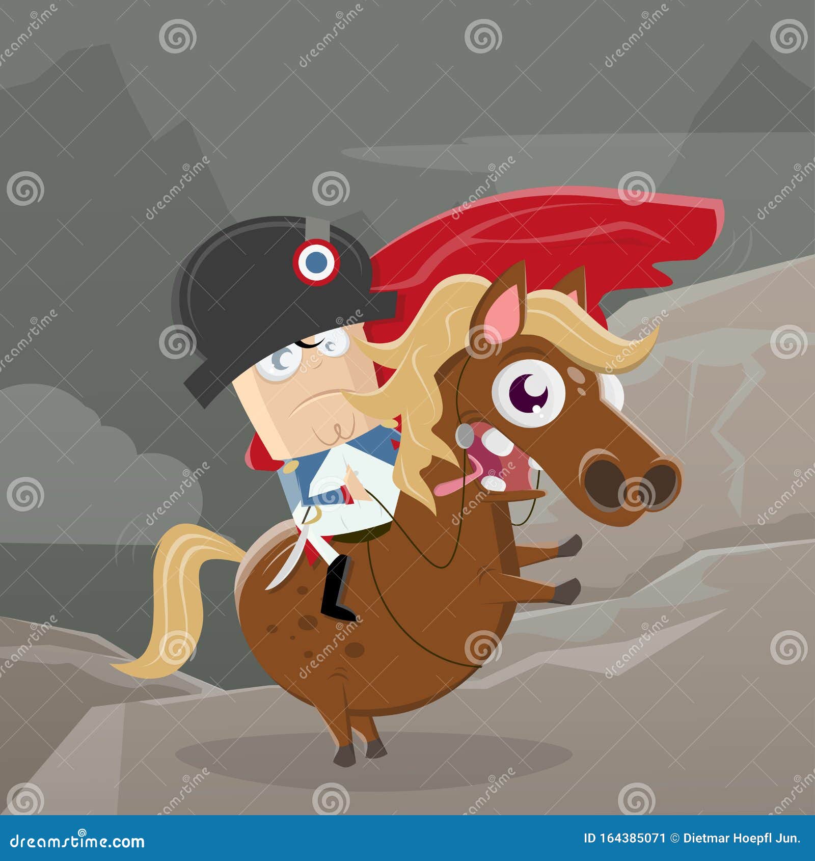 Napoleon Bonaparte Cartoon Character | CartoonDealer.com #40888247