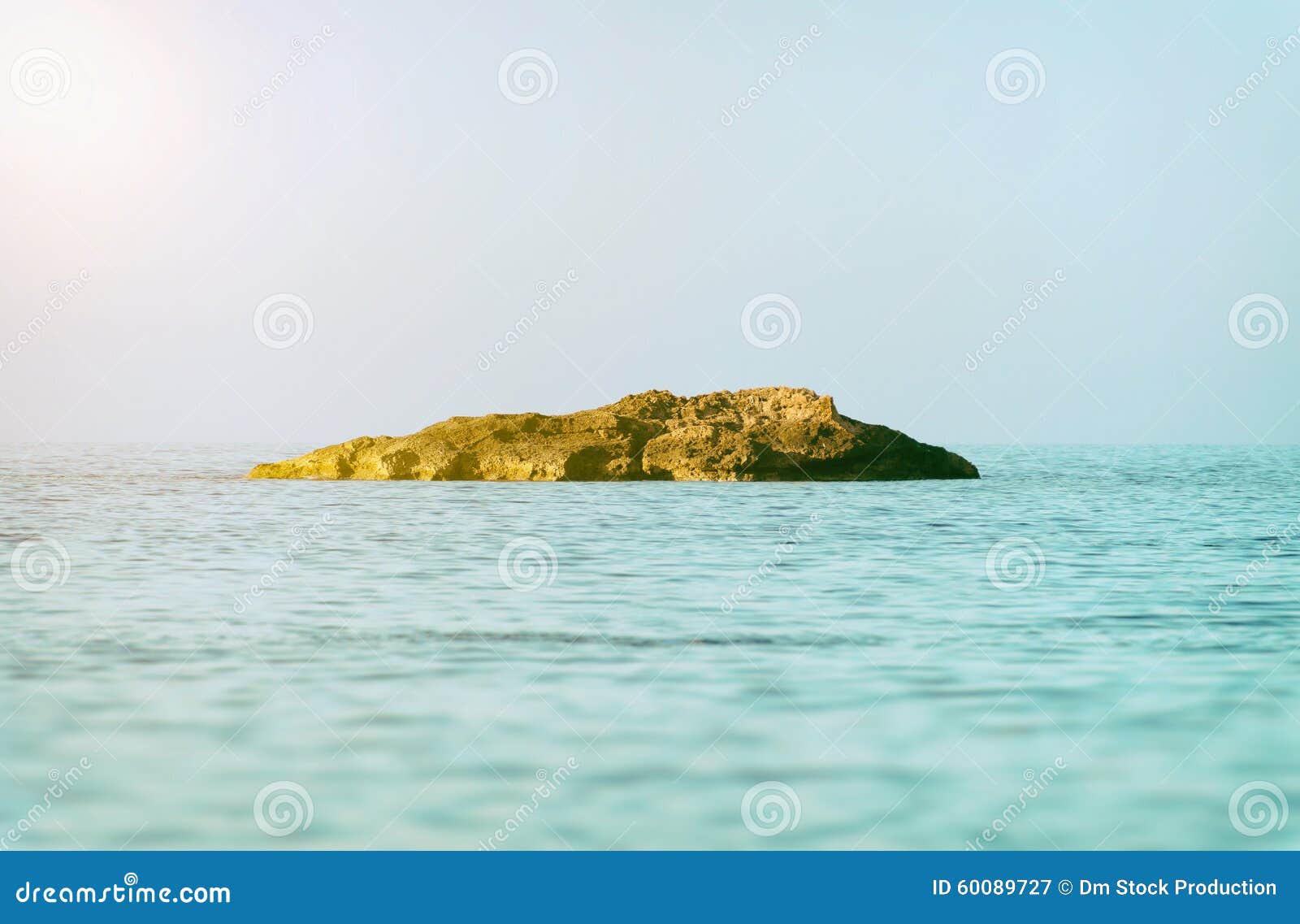 Einsame Insel stockbild. Bild von sommer, leer, salz - 60089727
