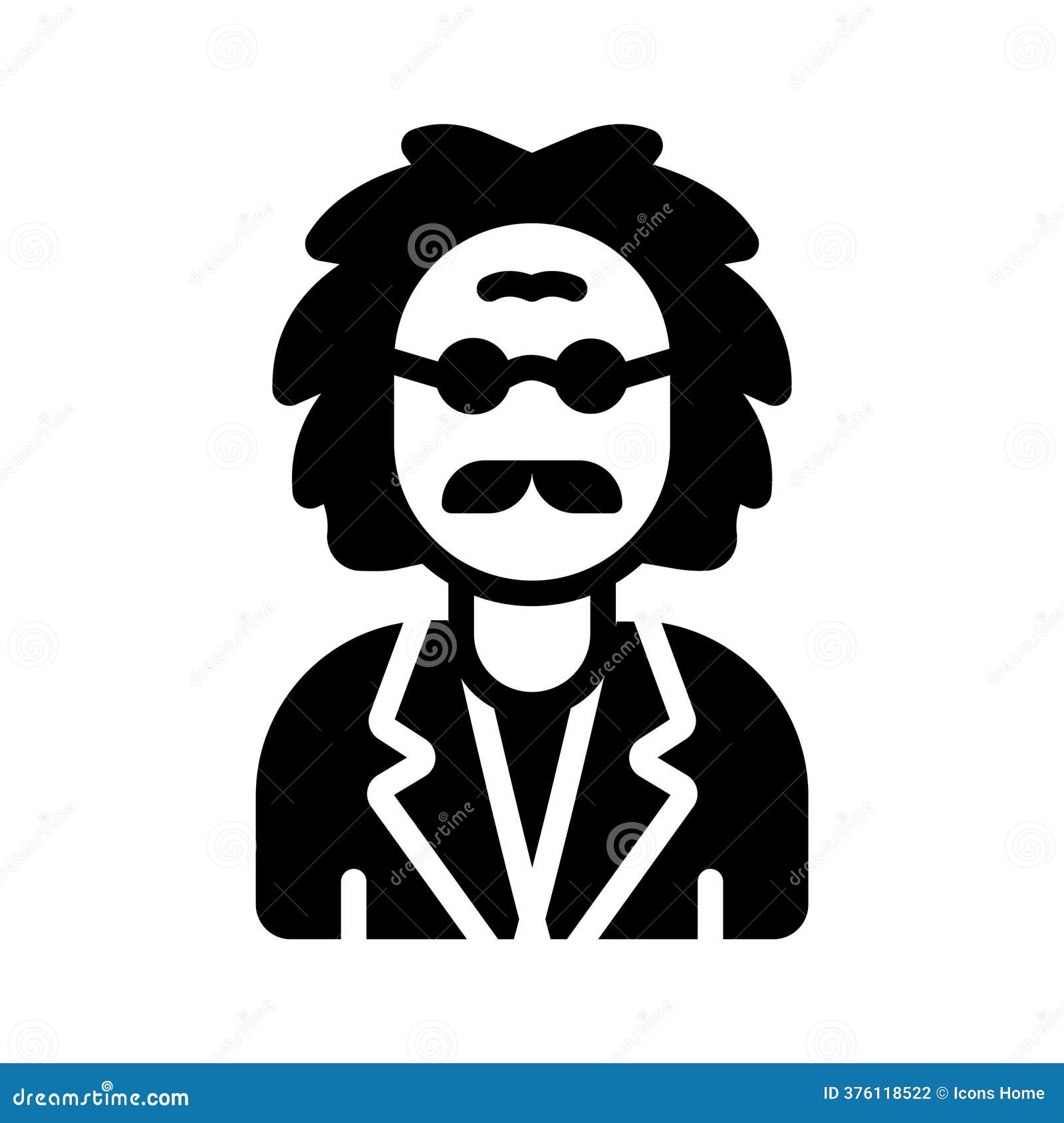 Einstein Icon Vector Isolated On White Background, Einstein Sign , Sign ...