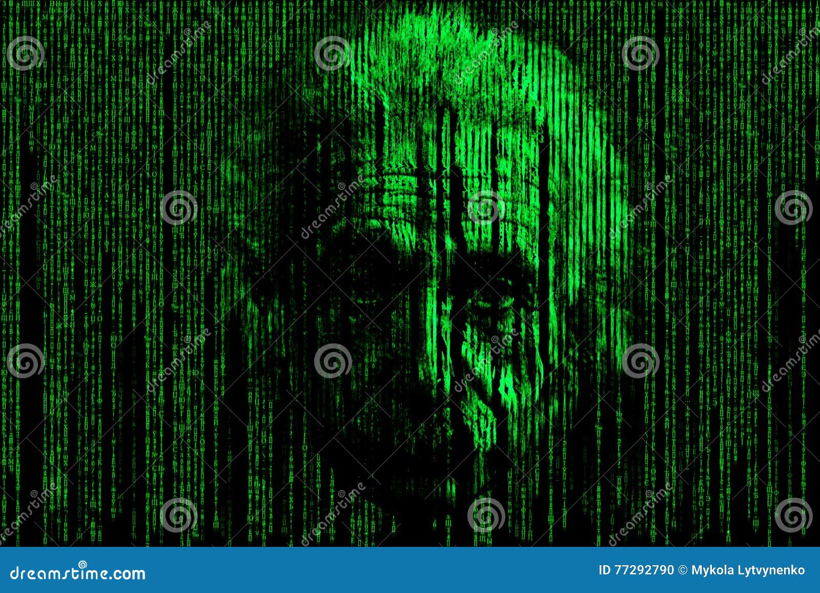 Einstein Matrix Style Background Consisting Of Symbols And Numbers Form ...