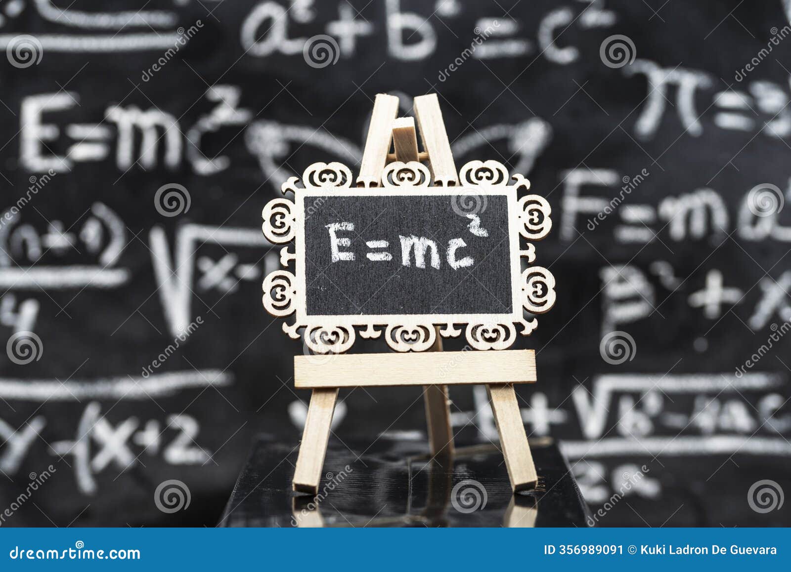Einstein S General Relativity Formula Written with Chalk on a ...