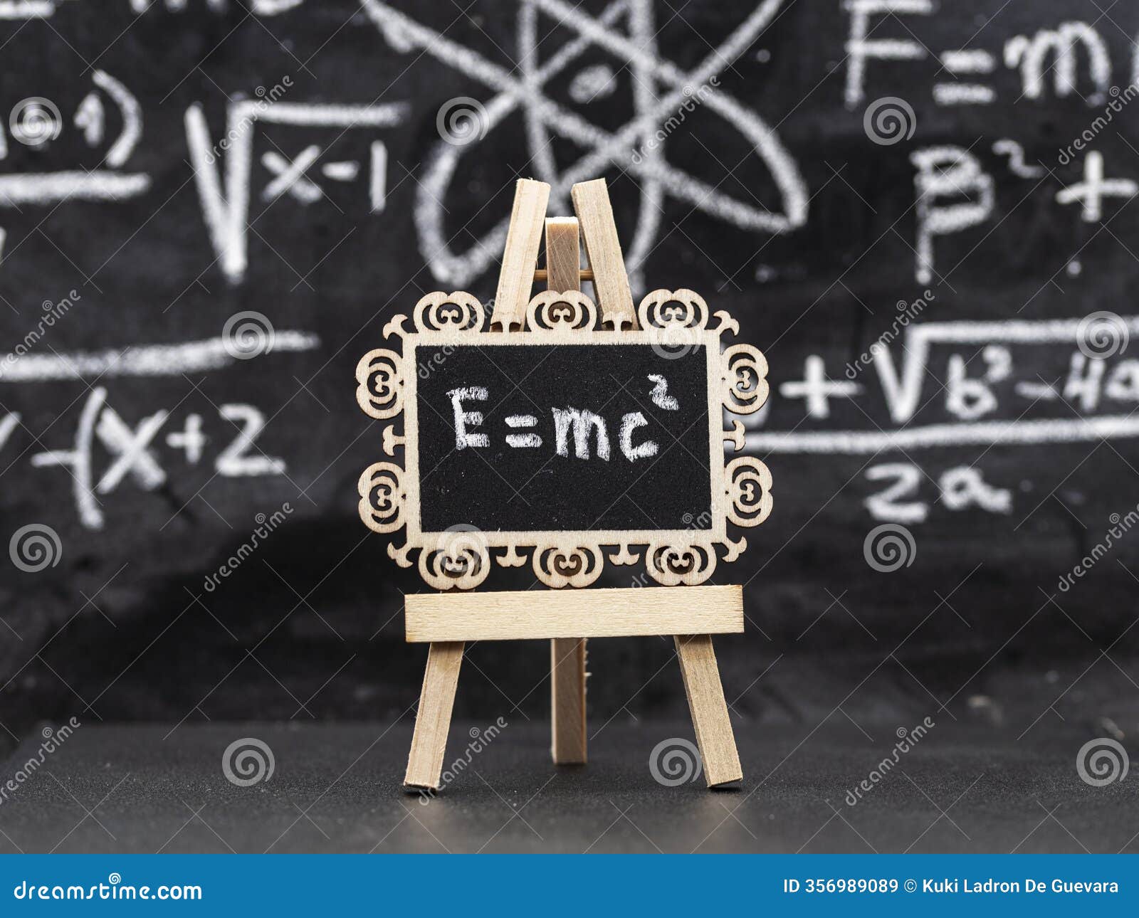 Einstein S General Relativity Formula Written with Chalk on a ...