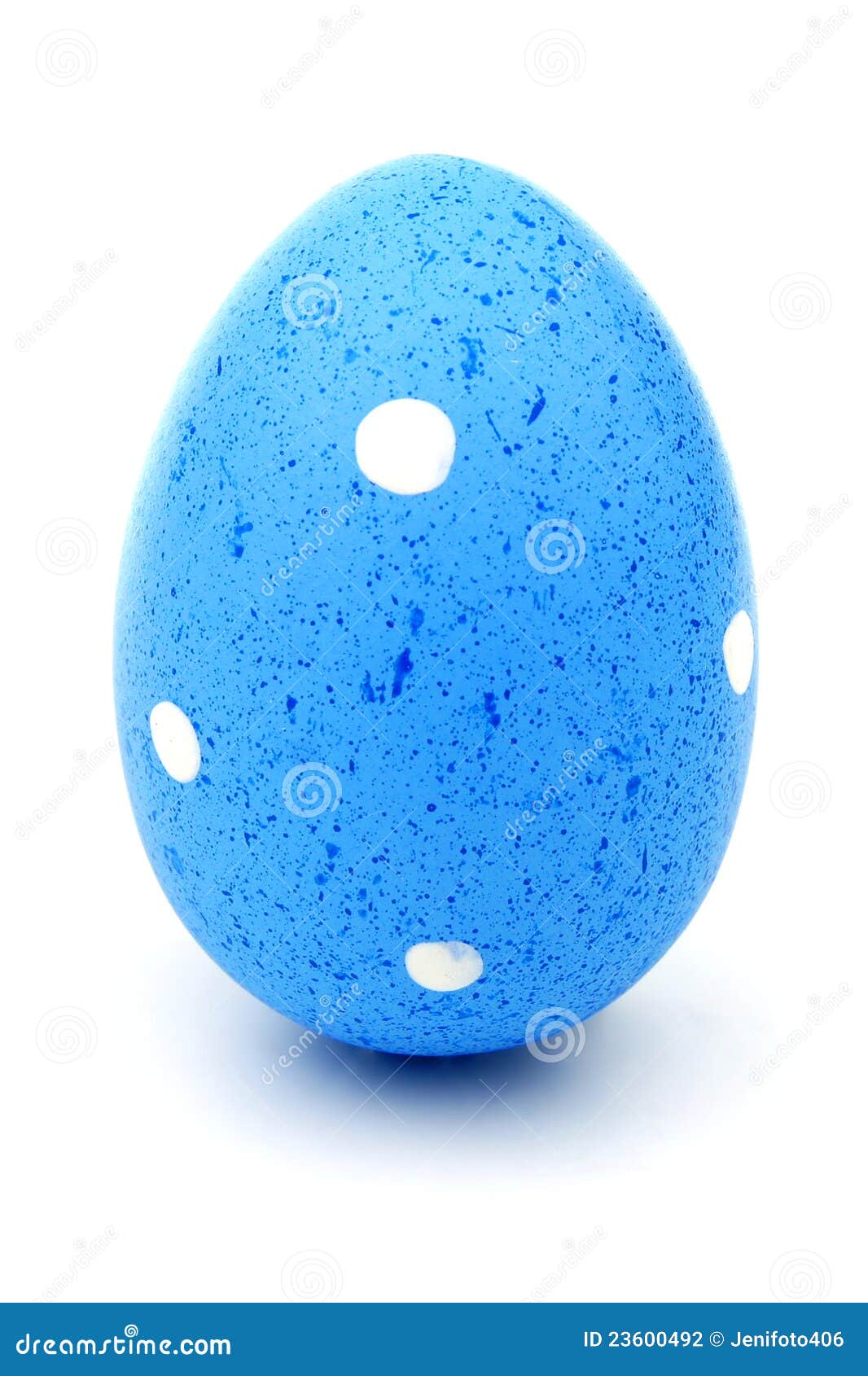 Einzelnes Osterei stockfoto. Bild von ostern, festlich - 23600492