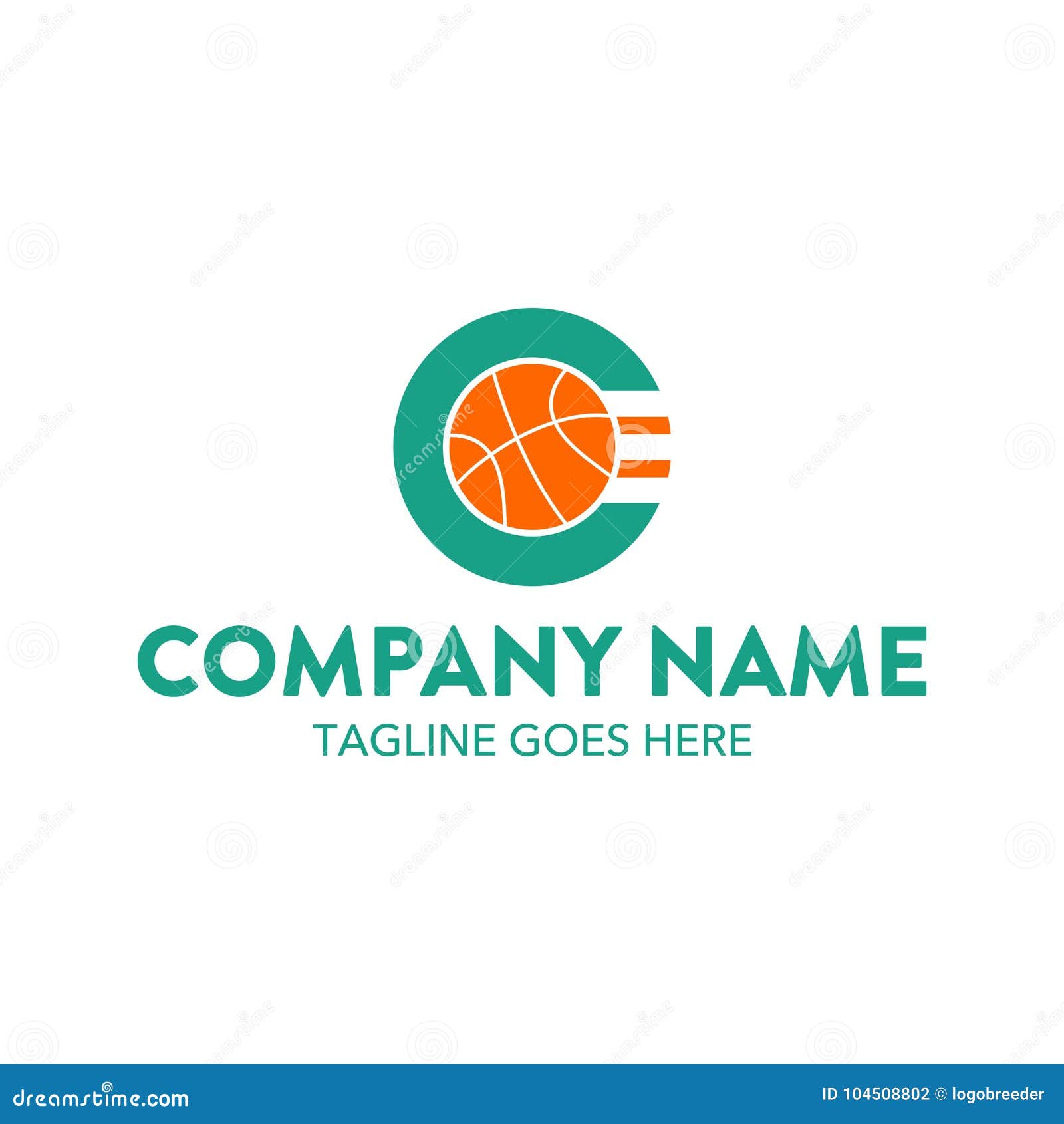 Einzigartige Korbball-Logoschablone Vektor Editable Vektor Abbildung ...
