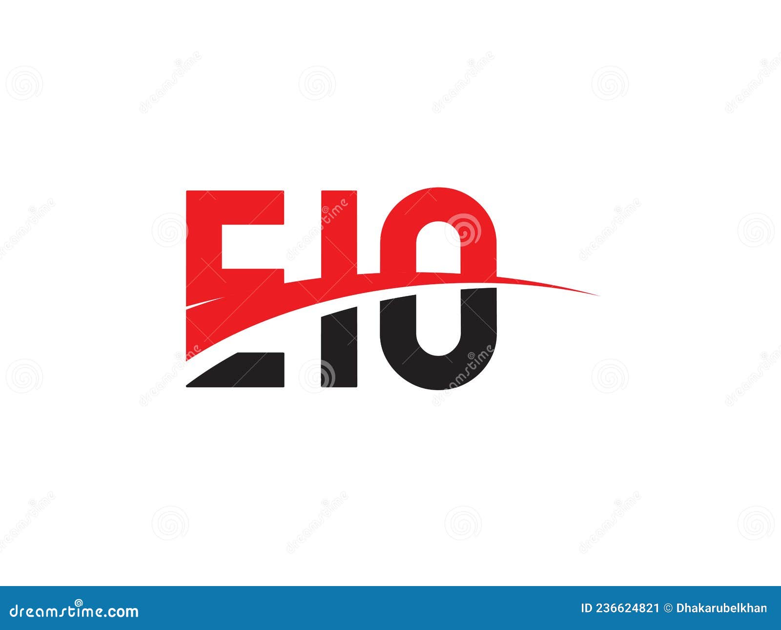 EIO Letter Initial Logo Design Vector Illustration Stock Vector ...