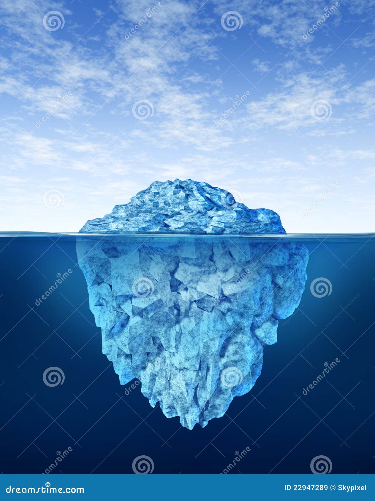 Eisberg stock abbildung. Illustration von klima, arktisch - 22947289