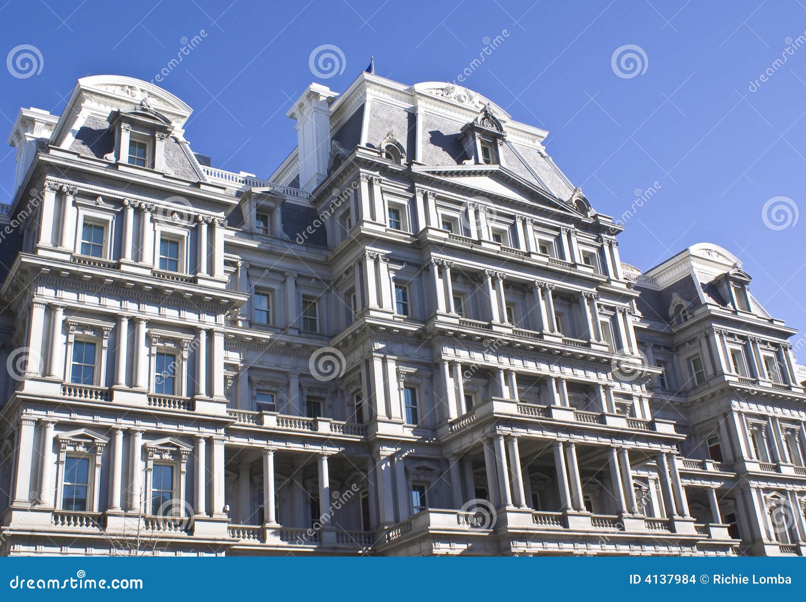 Eisenhower Executive Office Building Royalty-Free Stock Photo ...