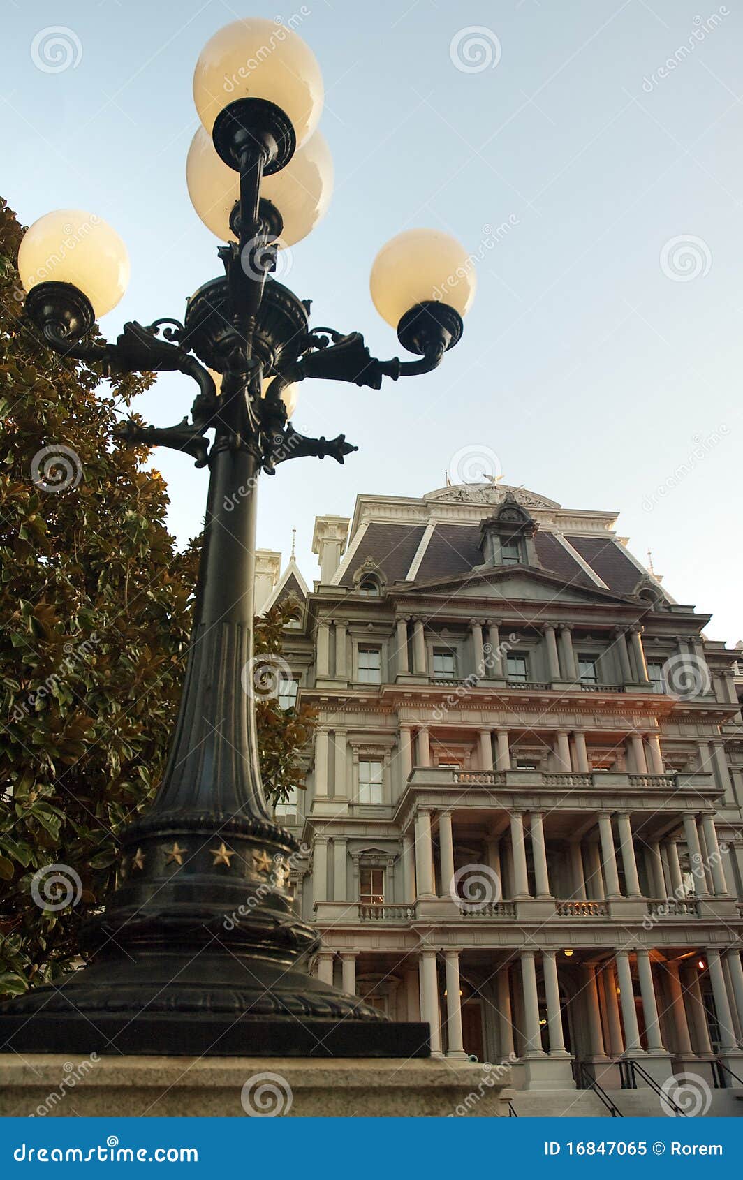Eisenhower Executive Office Building Stock Image - Image of eeob ...