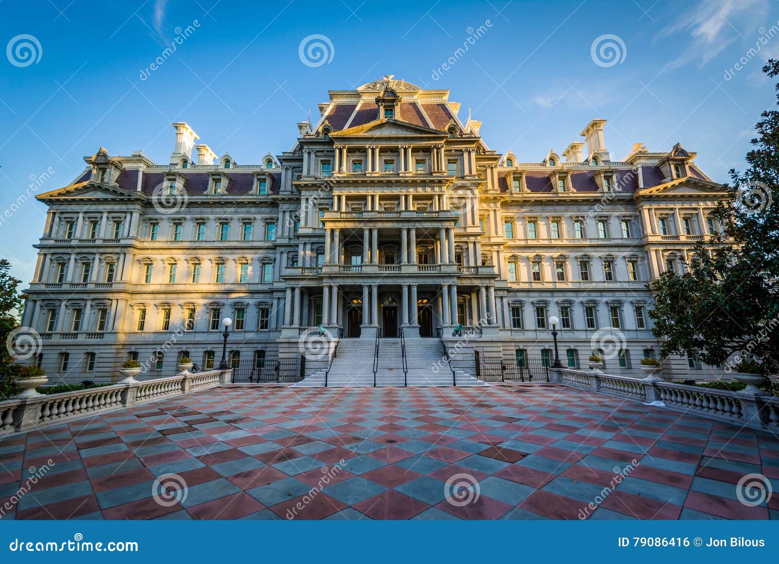The Eisenhower Executive Office Building in Washington, DC. Stock Photo ...