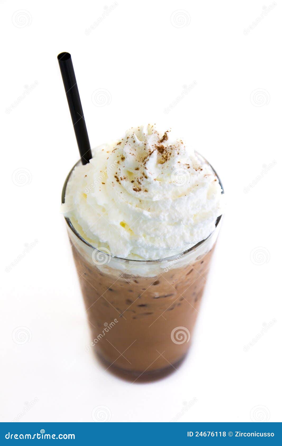 Eiskaffee stockfoto. Bild von köstlich, ausgedrückt, becher - 24676118