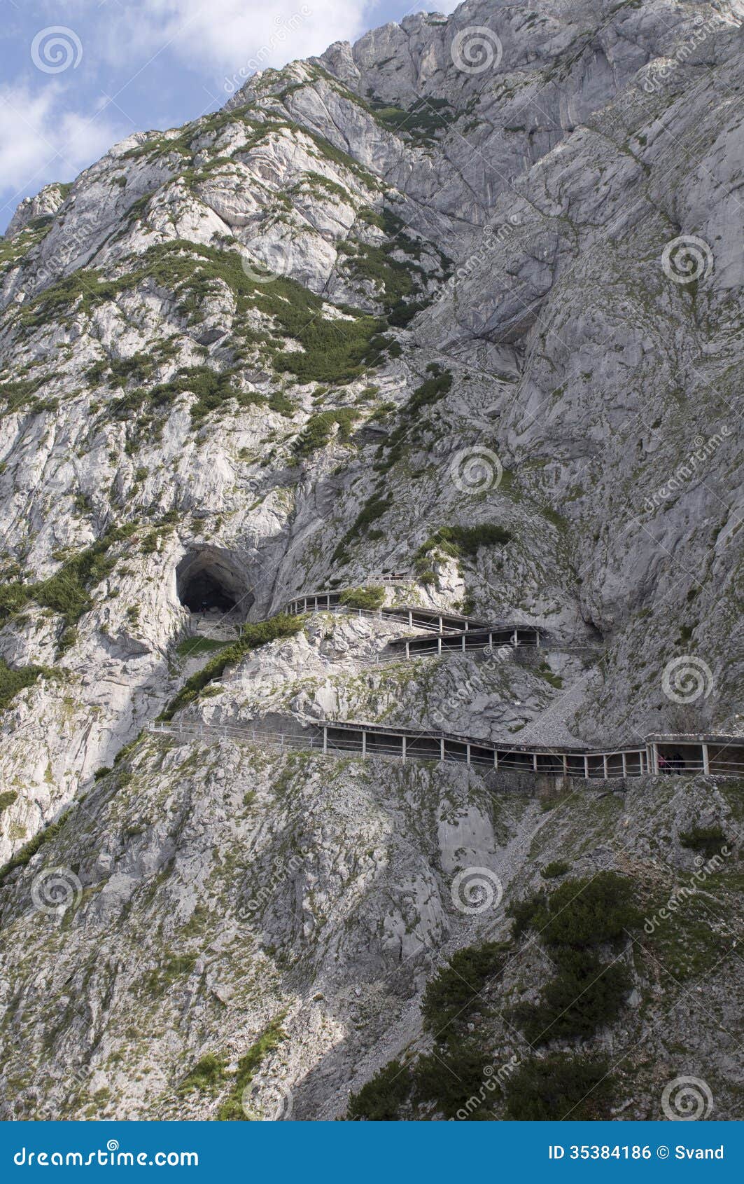 Eisriesenwelt: Werfen Ice Cave. Austrian Stock Photo - Image of europe ...