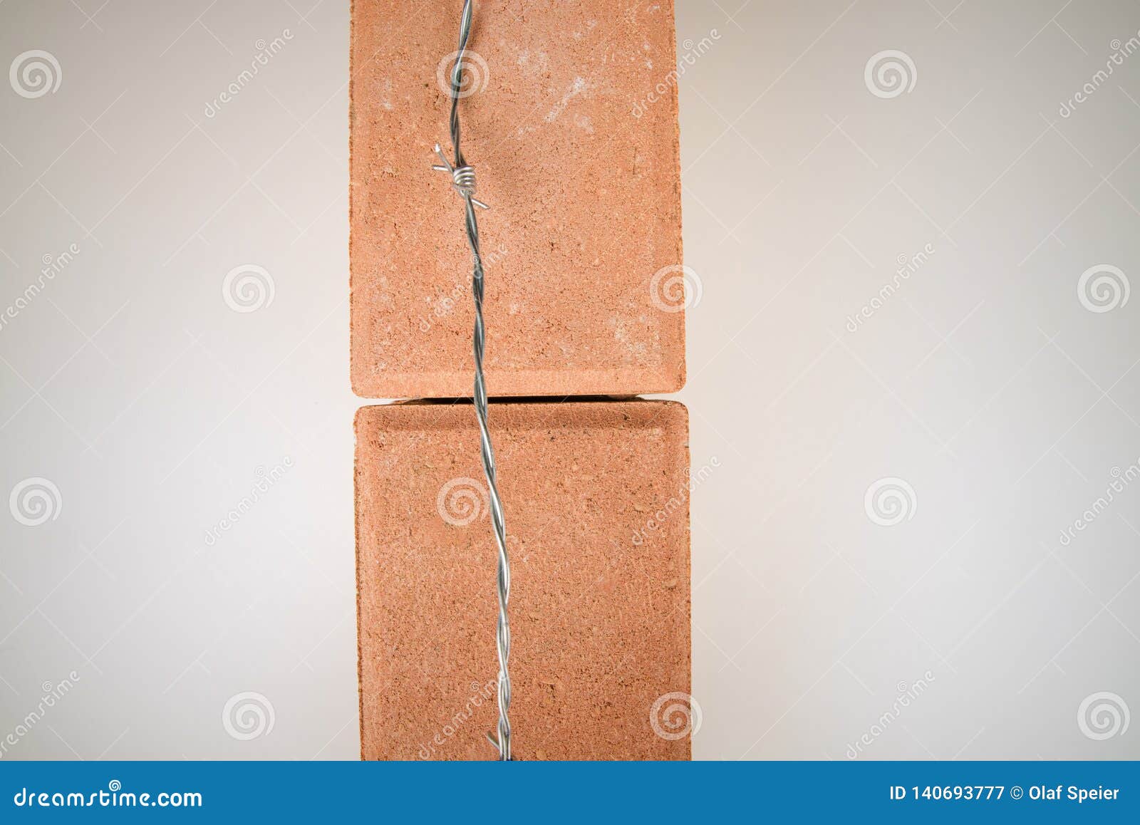 Either side of the wall stock image. Image of danger - 140693777