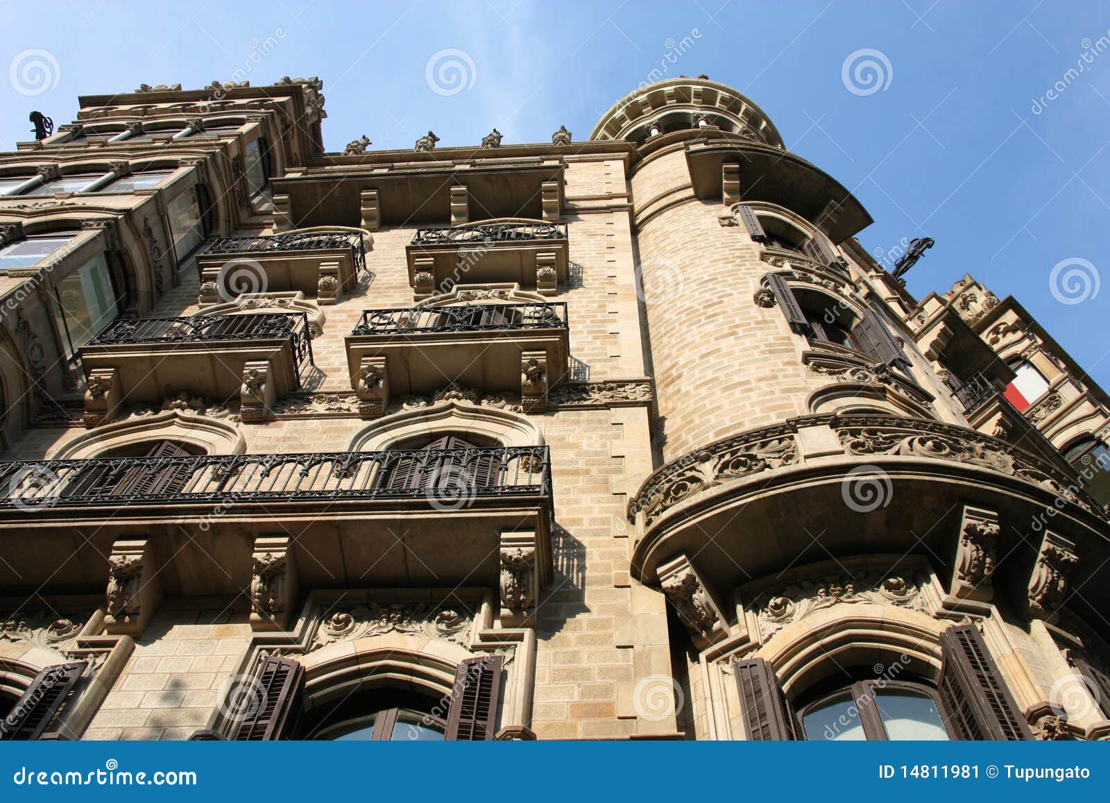 Eixample stock image. Image of famous, casa, landmark - 14811981