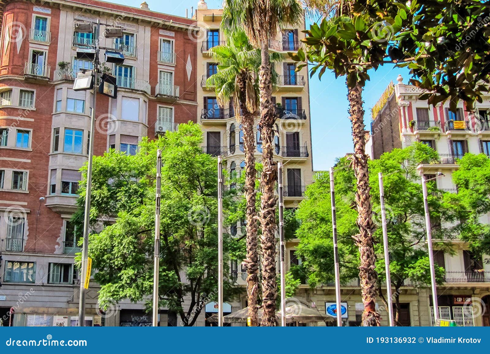Eixample District of Barcelona in Spain Editorial Photography - Image ...