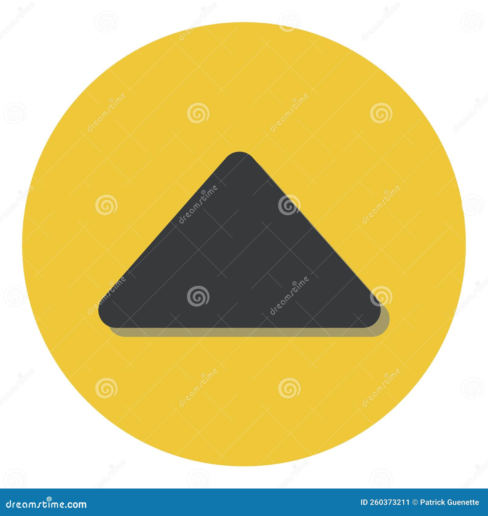 Eject Arrow Button, Icon Cartoon Vector | CartoonDealer.com #260373211