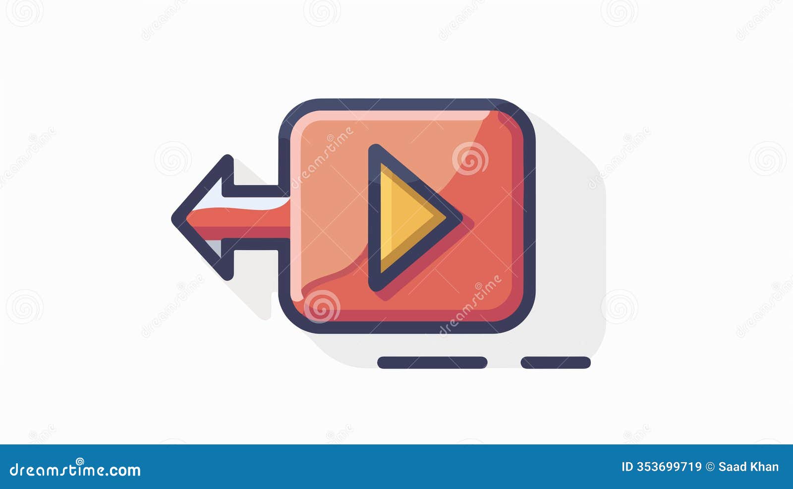 Eject Button, Icon Cartoon Vector | CartoonDealer.com #260373217