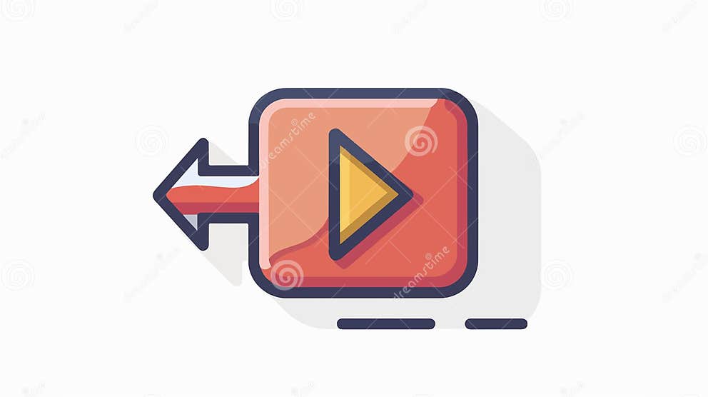 Eject Button Multimedia Icon for Digital Projects Stock Vector ...