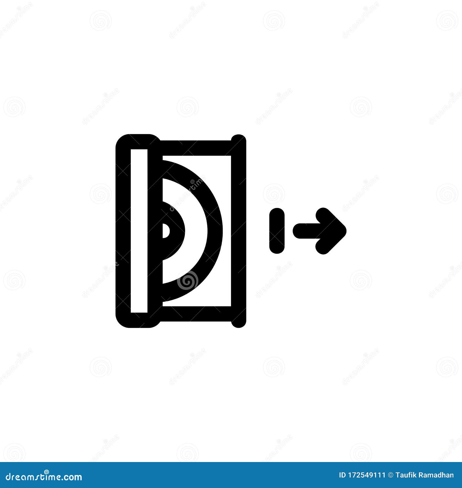 Eject Disc Icon. Perfect for Application, Web, Logo and Presentation ...
