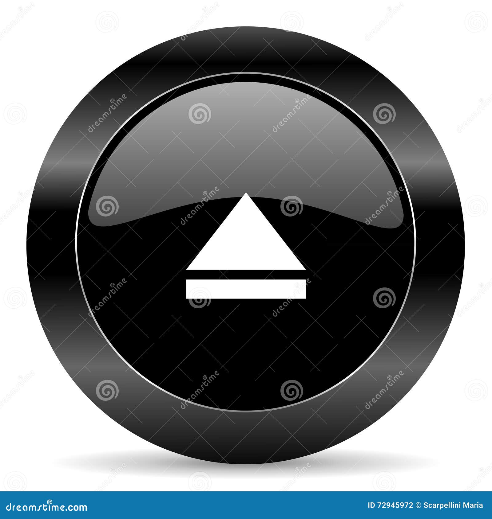 Eject Icon Vector | CartoonDealer.com #161465640