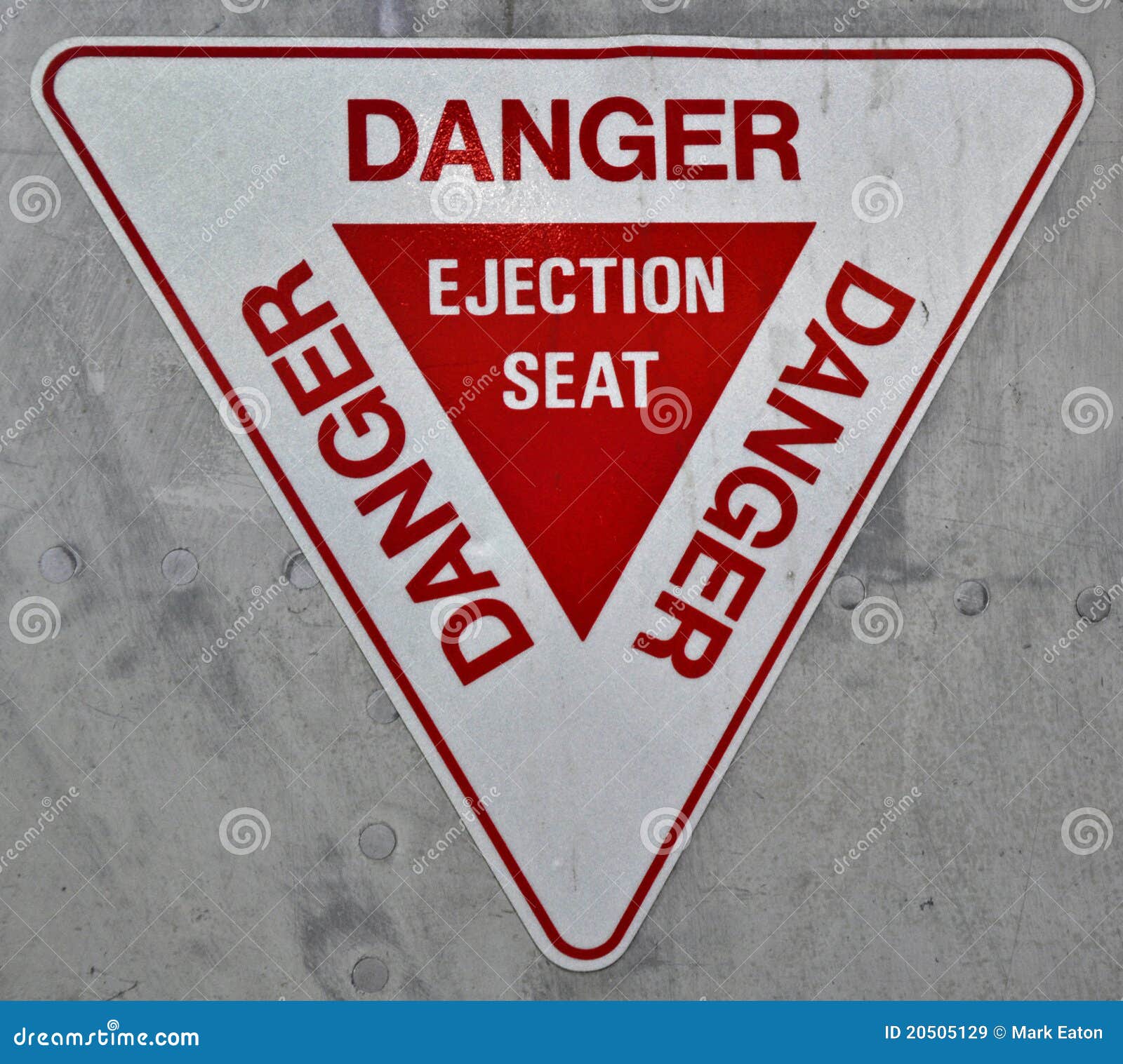 Ejection Seat Sign stock image. Image of powerful, aircraft - 20505129