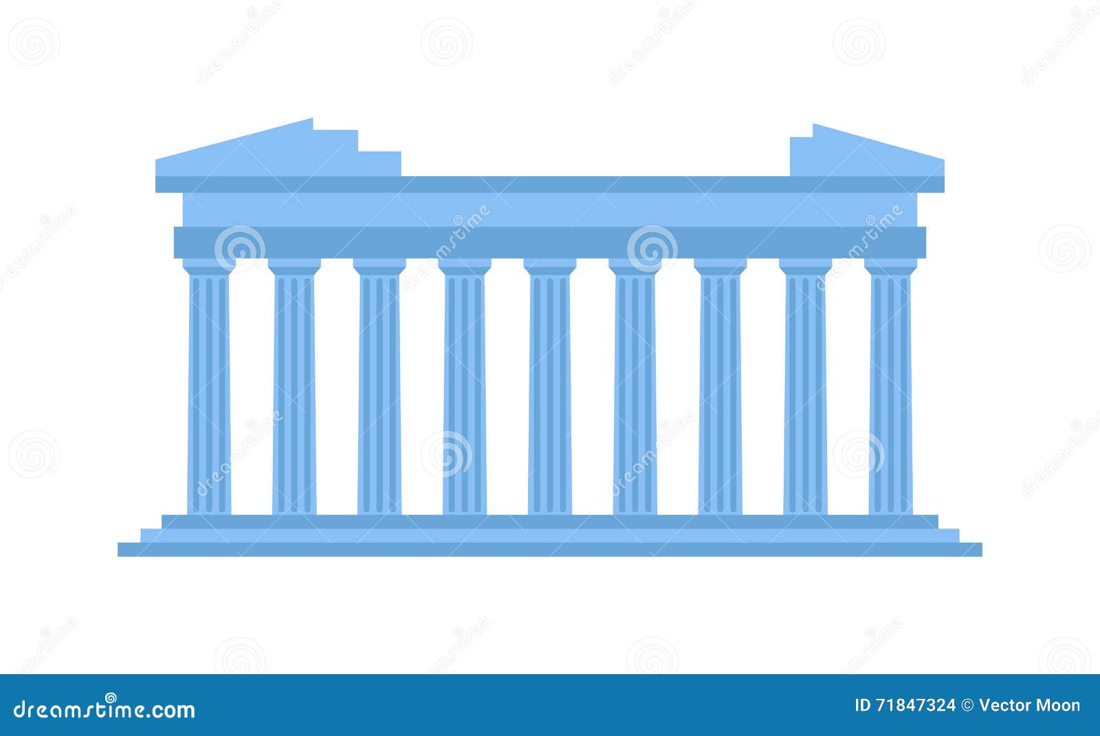 Ejemplo Antiguo Del Vector Del Anfiteatro Ilustración del Vector ...