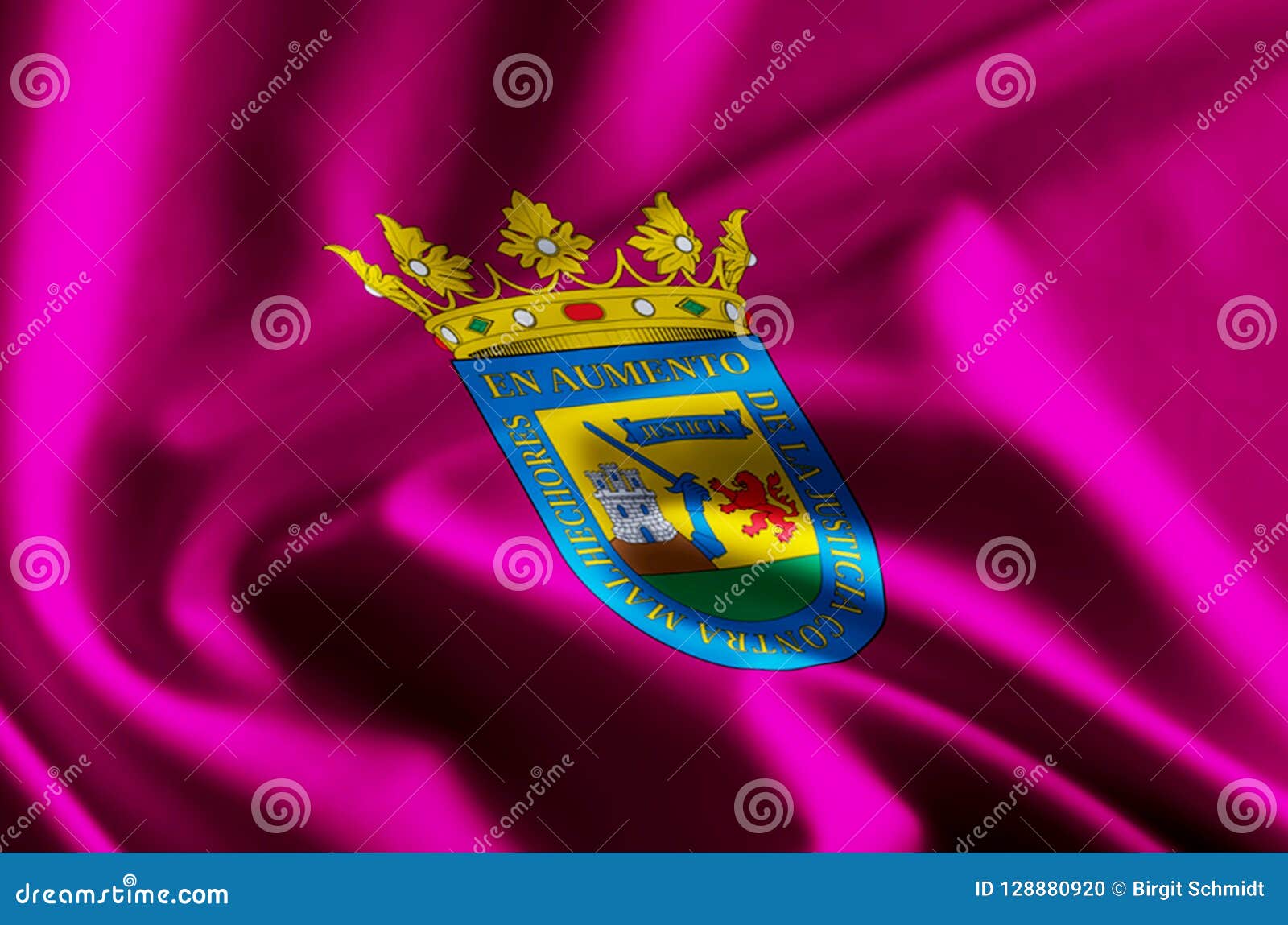 Ejemplo De La Bandera De Alava Stock de ilustración - Ilustración de ...