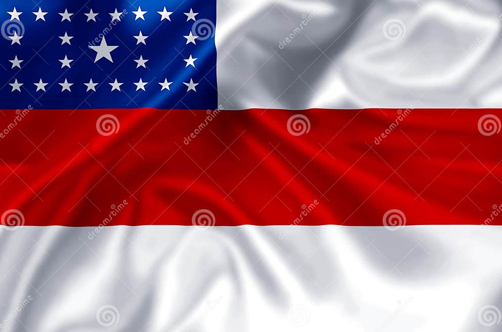 Ejemplo De La Bandera De Amazonas Stock de ilustración - Ilustración de ...