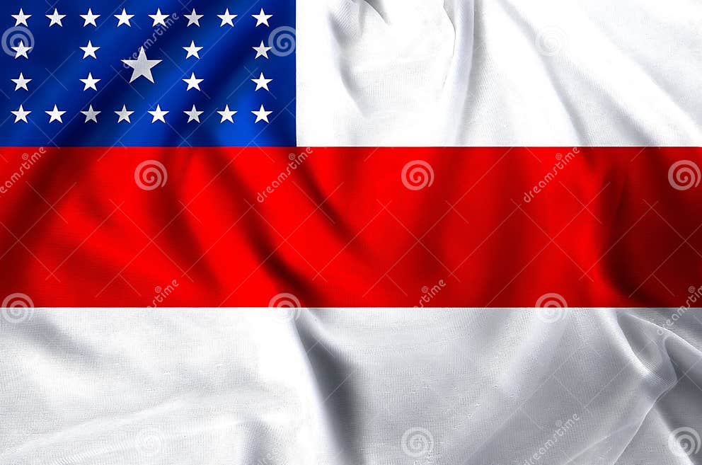 Ejemplo De La Bandera De Amazonas Stock de ilustración - Ilustración de ...