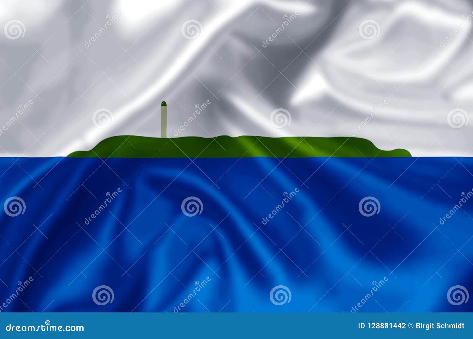 Ejemplo De La Bandera De La Isla De Navassa Stock de ilustración ...