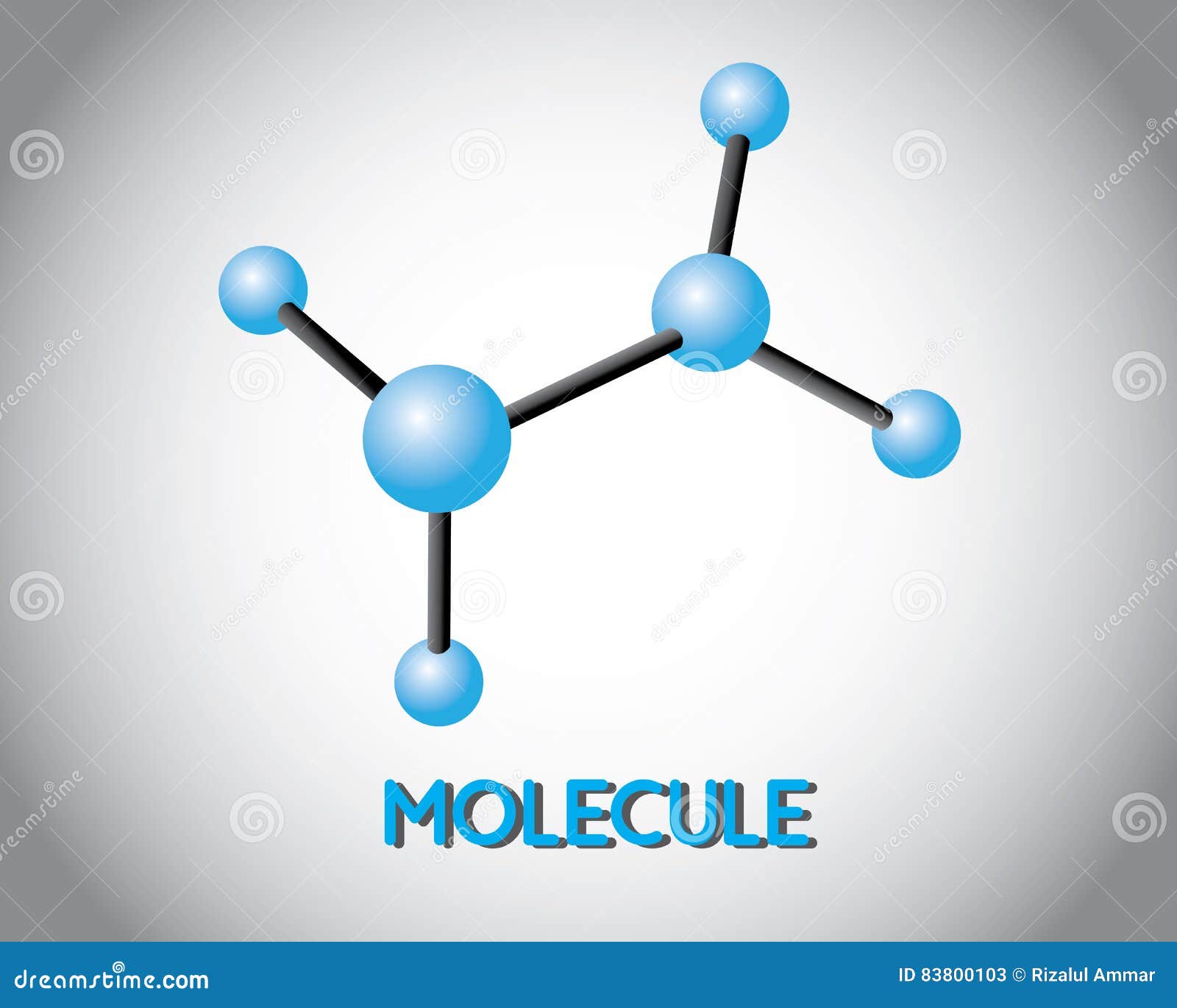 Ejemplo De La Molécula De La Química Ilustración del Vector ... Ejemplo De La Molécula De La Química Ilustración del Vector ...