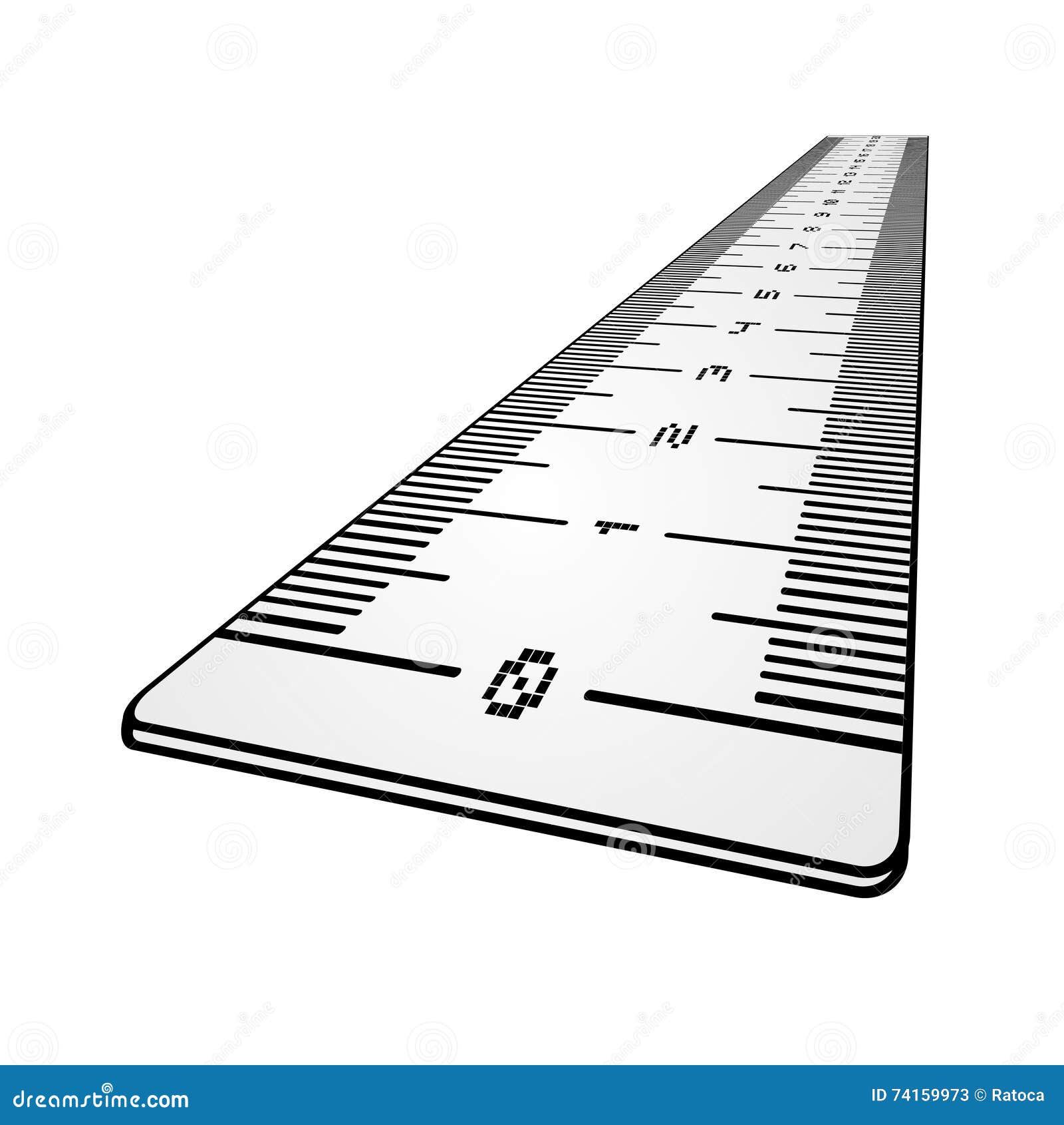 Ejemplo de la regla ilustración del vector. Ilustración de creativo ...