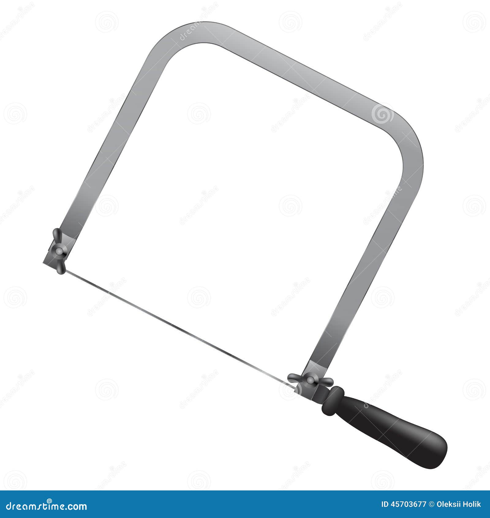 Ejemplo De La Segueta Del Metal Stock de ilustración - Ilustración de ...