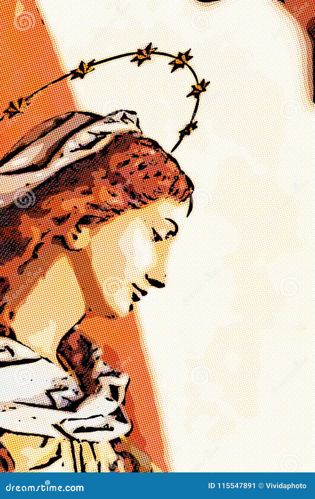 Ejemplo De La Virgen Mar?a Bendecida Imagen de archivo - Imagen de dios ...