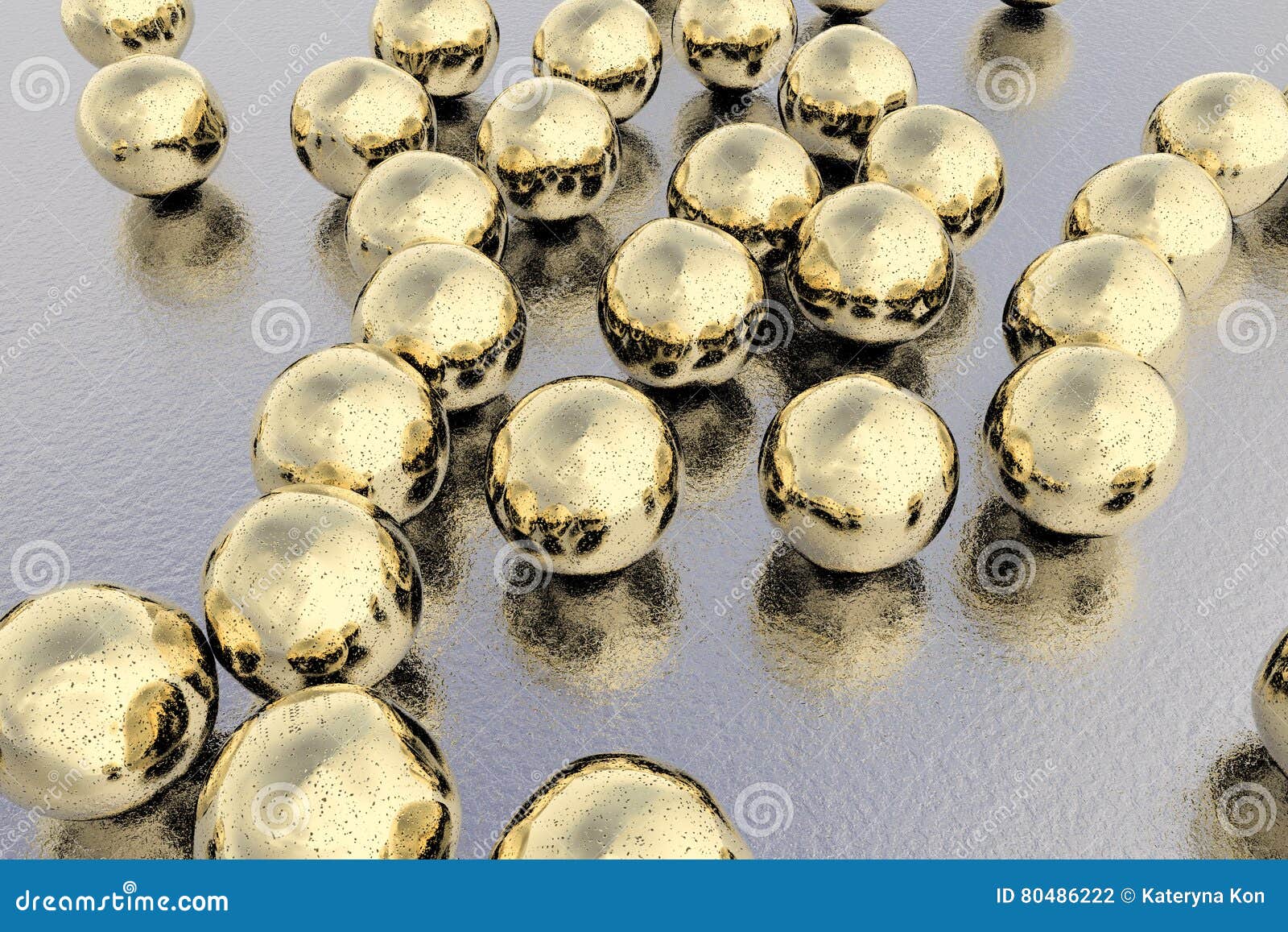 Ejemplo De Los Nanoparticles Del Oro Stock de ilustración - Ilustración ...