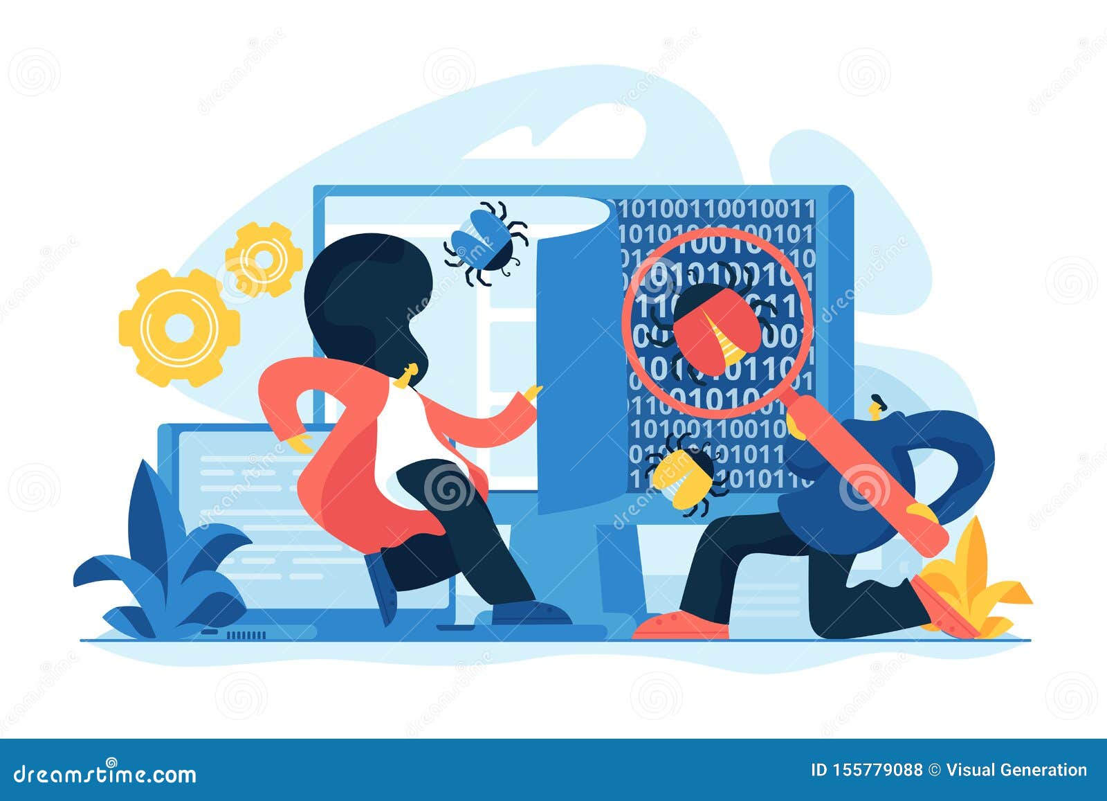 Ejemplo De Prueba Del Vector Del Concepto Del Software Ilustración del ... Ejemplo De Prueba Del Vector Del Concepto Del Software Ilustración del ...