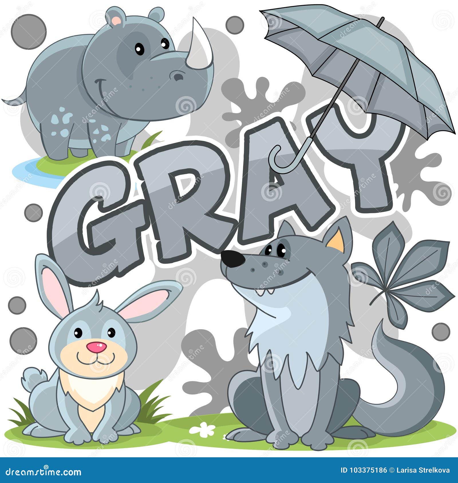 Ejemplo de un color gris ilustración del vector. Ilustración de ...