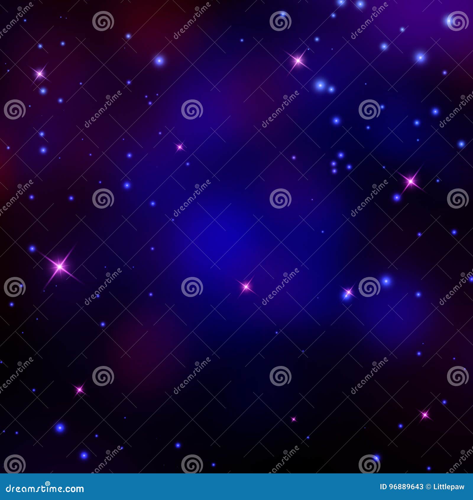 Ejemplo Del Fondo Del Espacio De Vector Ilustración del Vector ...