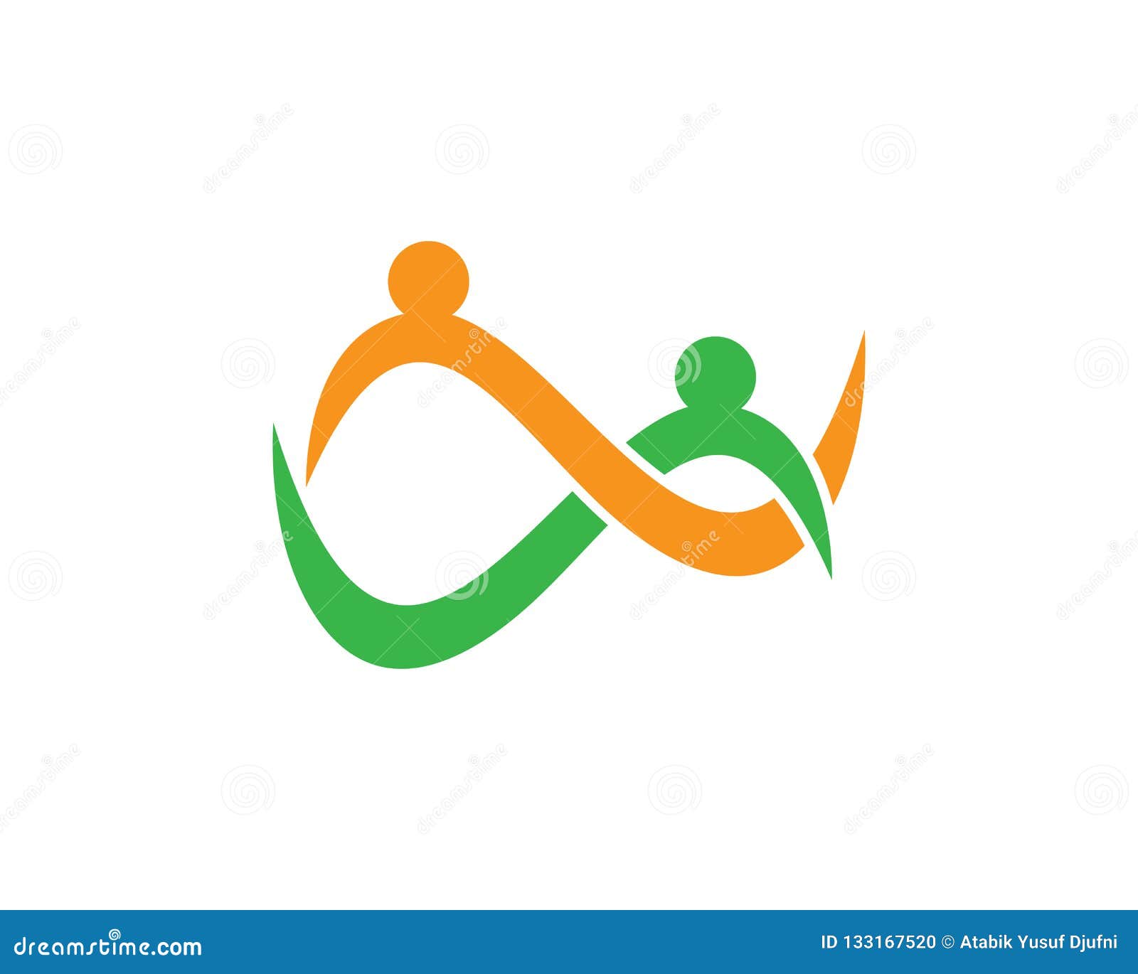 Ejemplo Del Símbolo De La Comunidad Ilustración del Vector ...