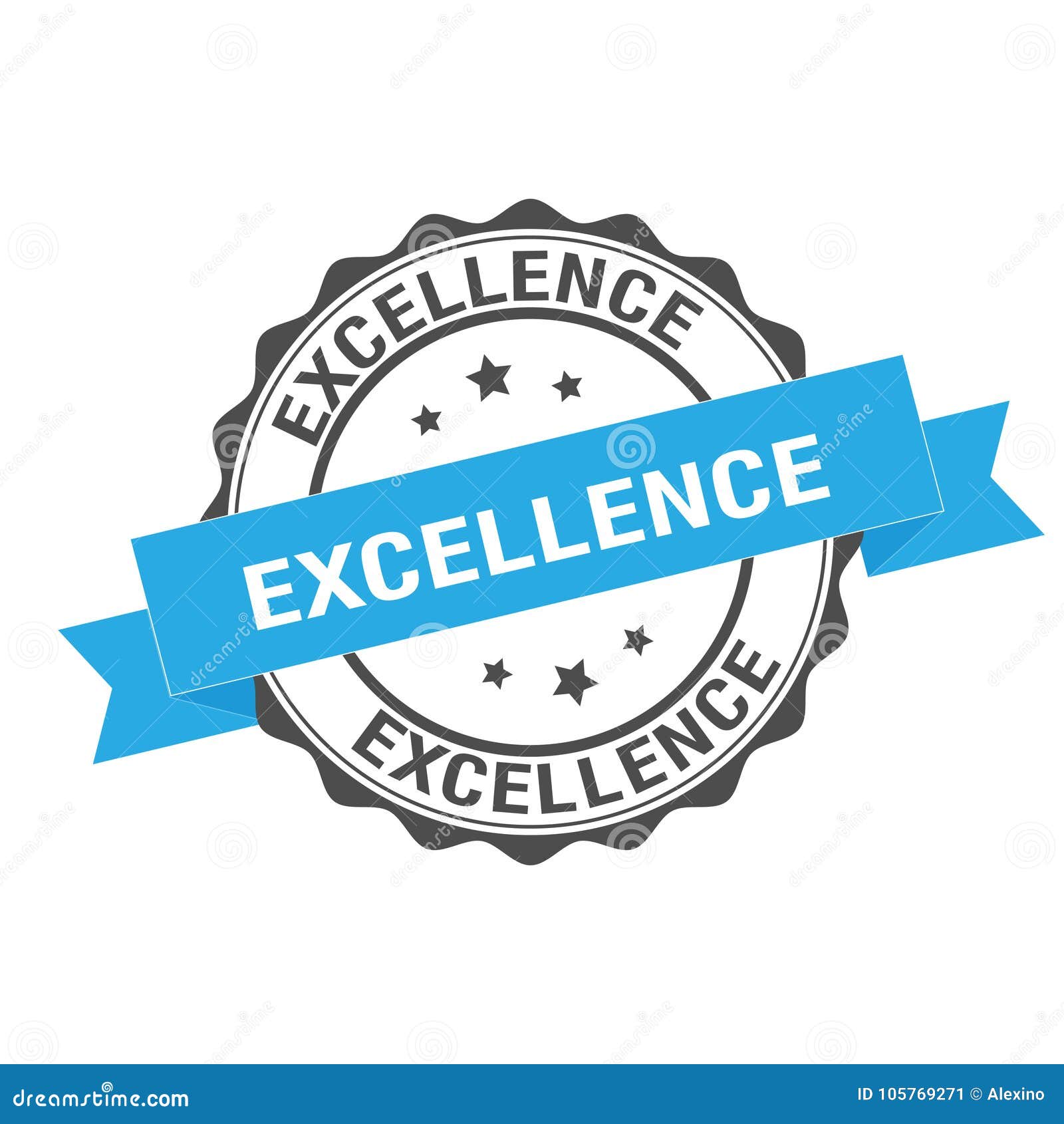 Ejemplo Del Sello De La Excelencia Ilustración del Vector - Ilustración ...