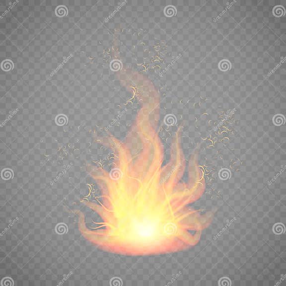 Ejemplo Del Vector De Flamear Ilustración del Vector - Ilustración de ...