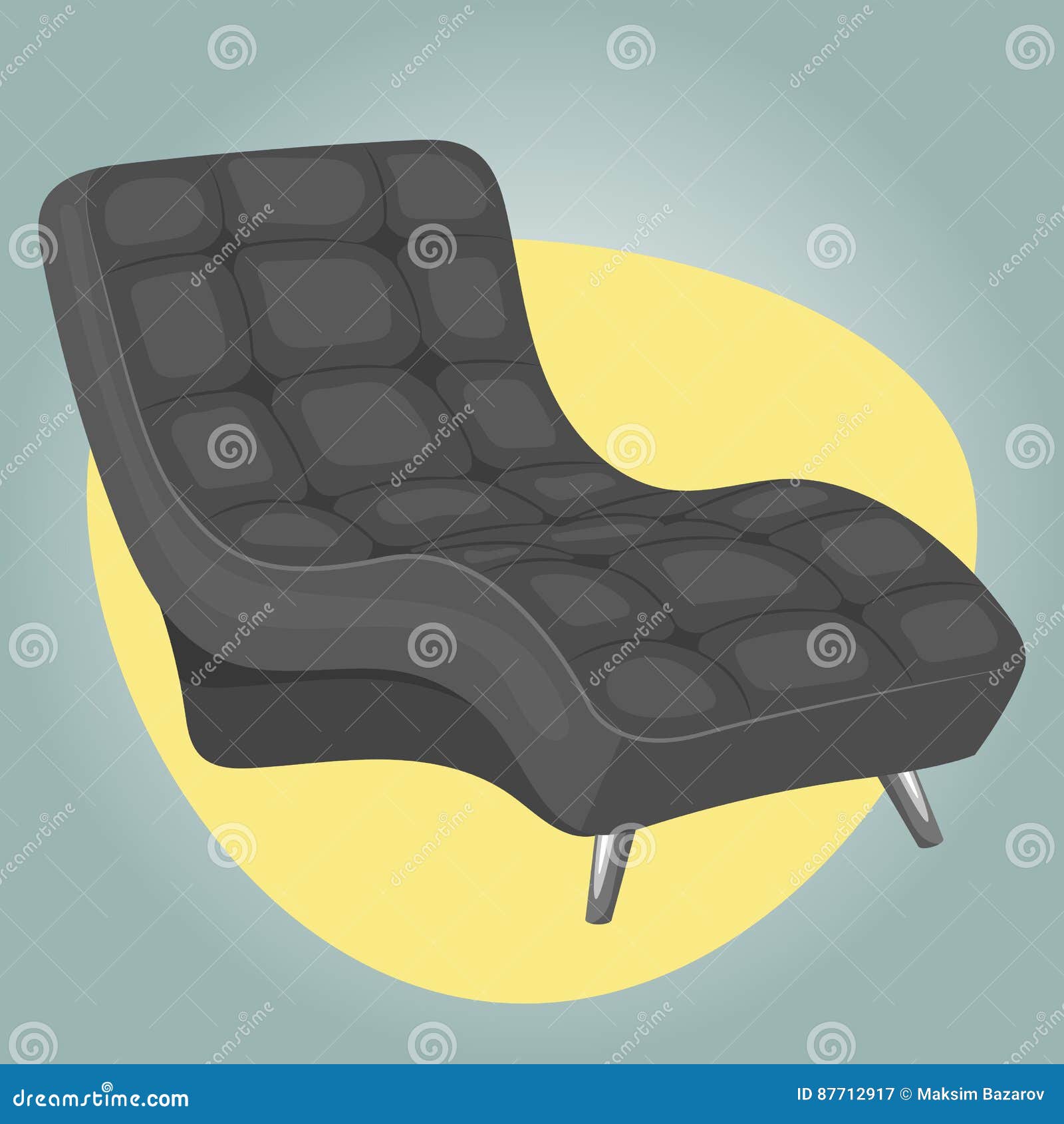 Ejemplo Del Vector De La Butaca Ilustración del Vector - Ilustración de ...