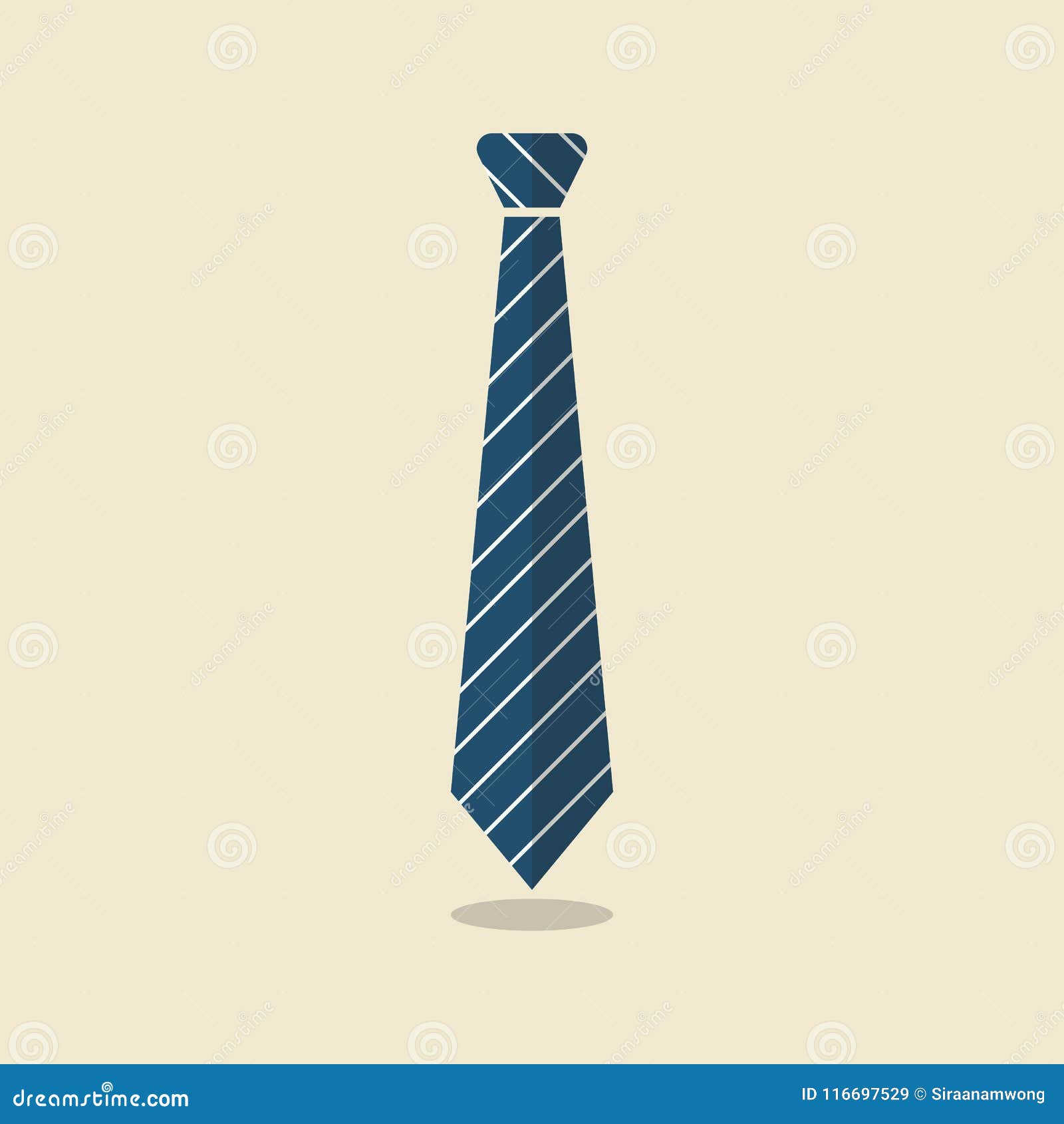 Ejemplo Del Vector De La Corbata Ilustración del Vector - Ilustración ...