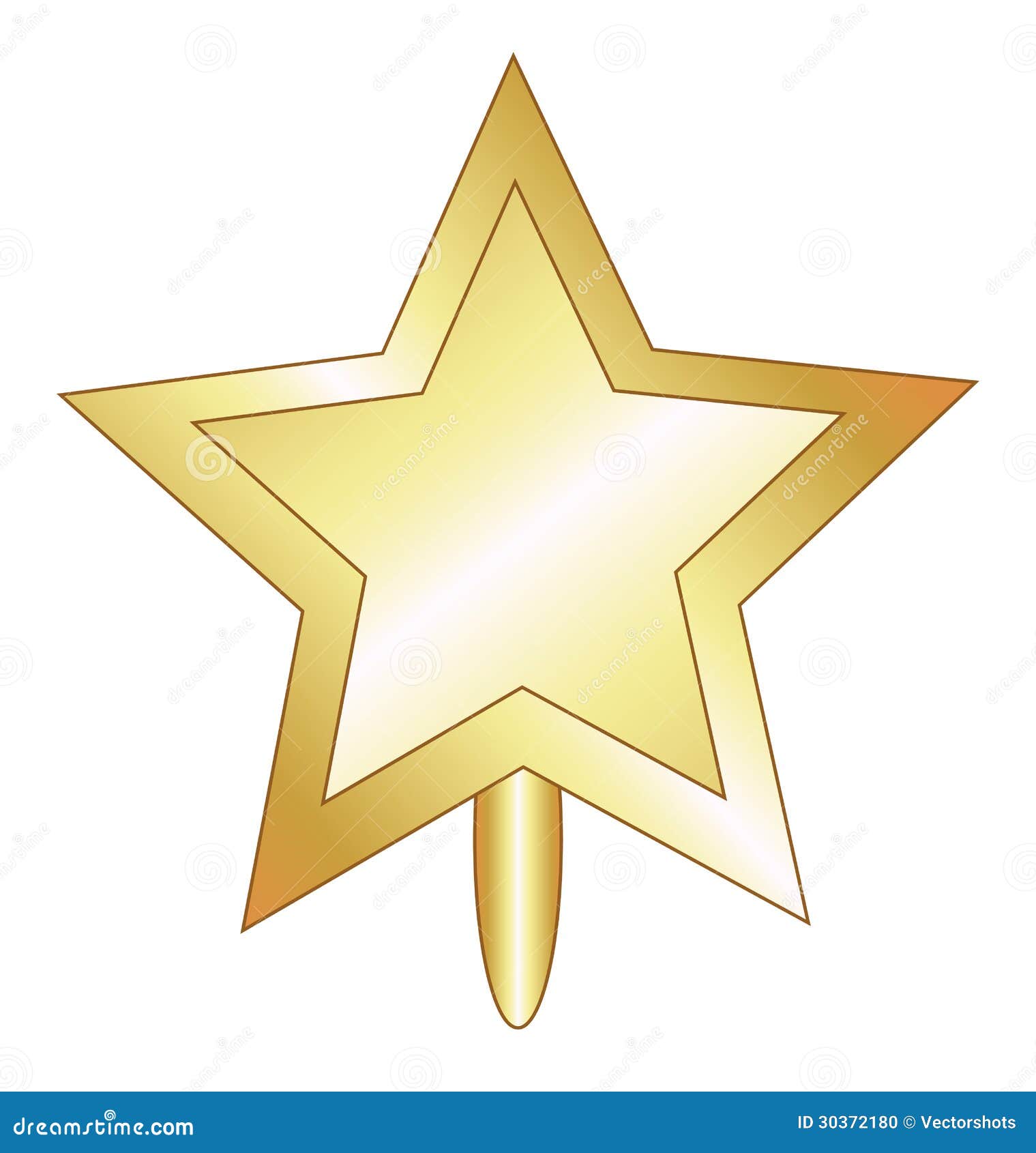 Ejemplo Del Vector De La Estrella De La Navidad Stock de ilustración ...