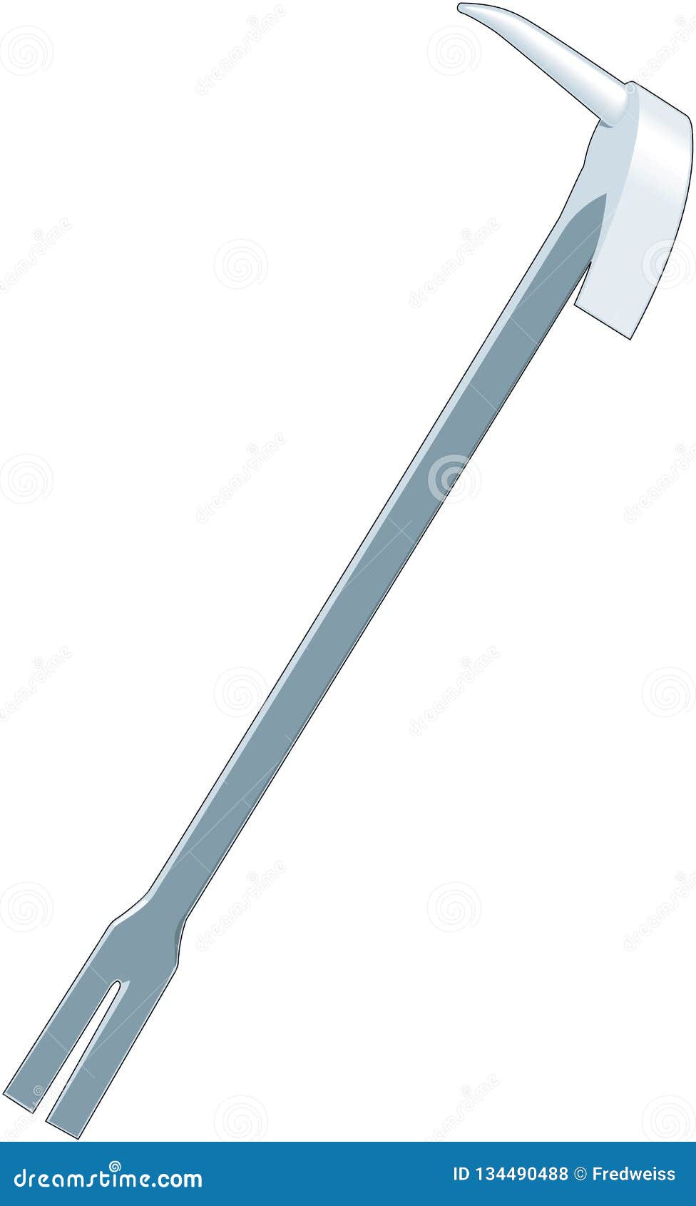 Ejemplo Del Vector De La Herramienta De Halligan Ilustración del Vector ...