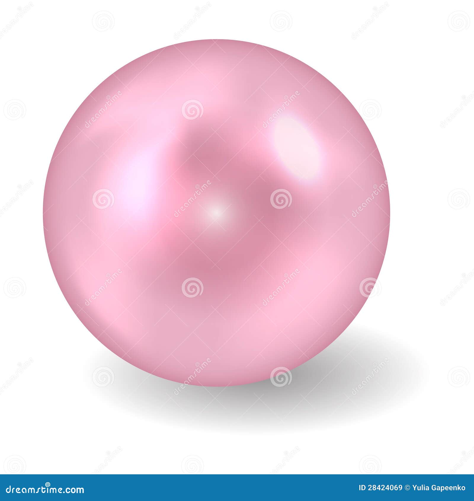 Ejemplo Del Vector De La Perla Ilustración del Vector - Ilustración de ...