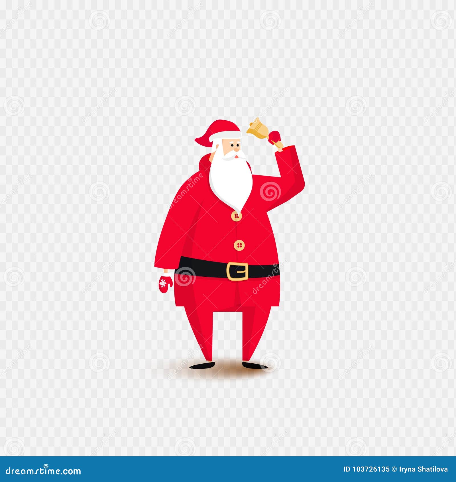 Ejemplo Del Vector De Santa Claus Christmas Ilustración del Vector ...