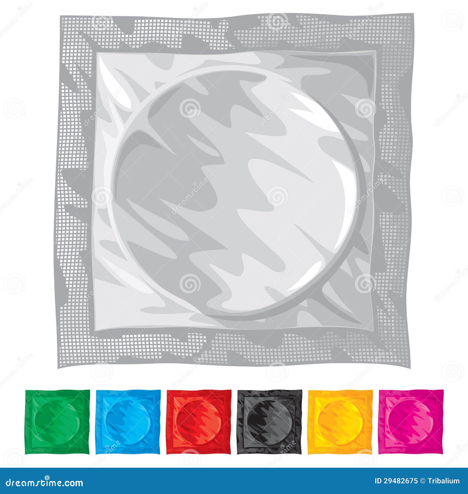 Ejemplo Del Vector Del Condón Ilustración del Vector - Ilustración de ...