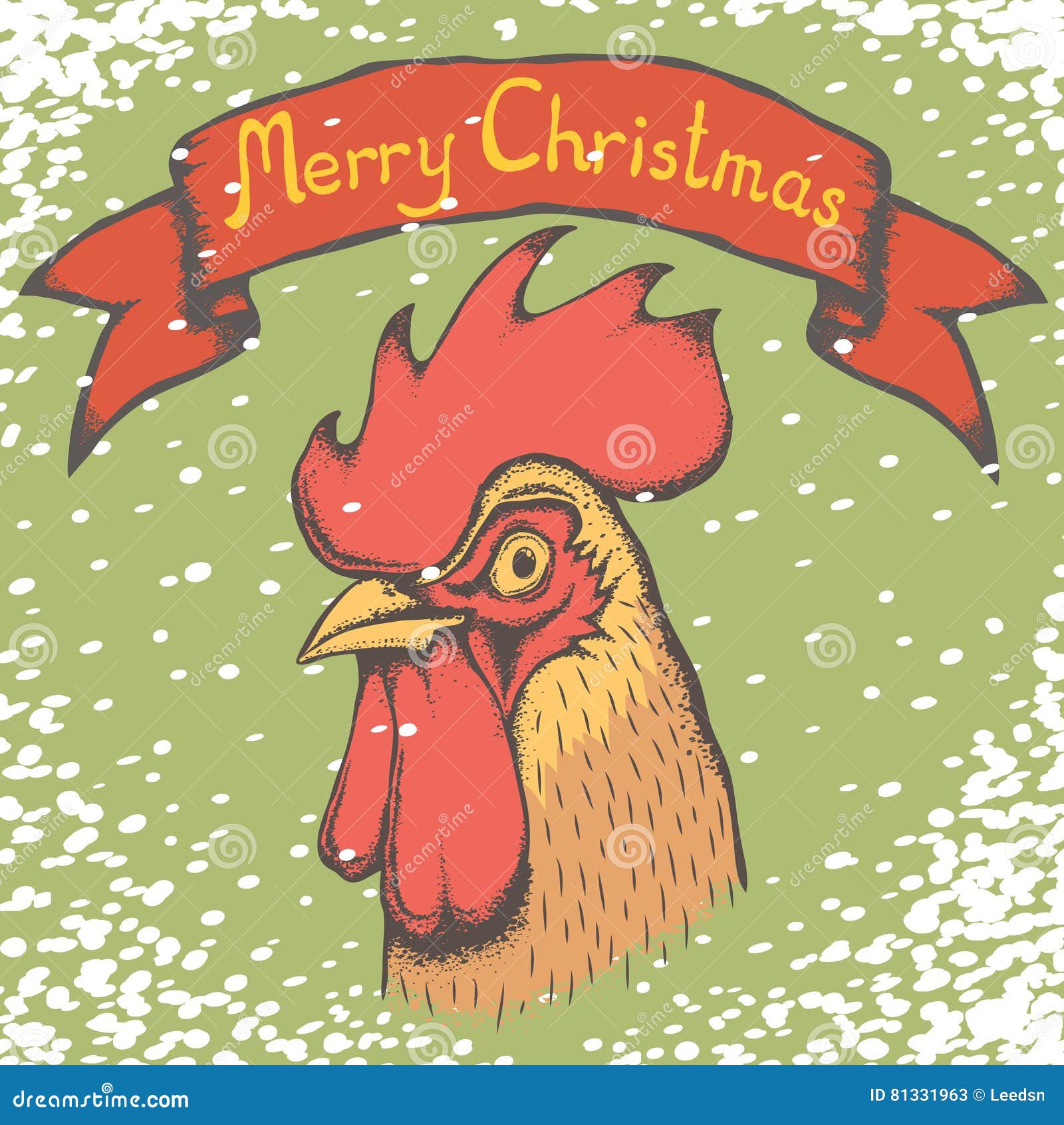 Ejemplo Del Vector Del Gallo Ilustración del Vector - Ilustración de ...