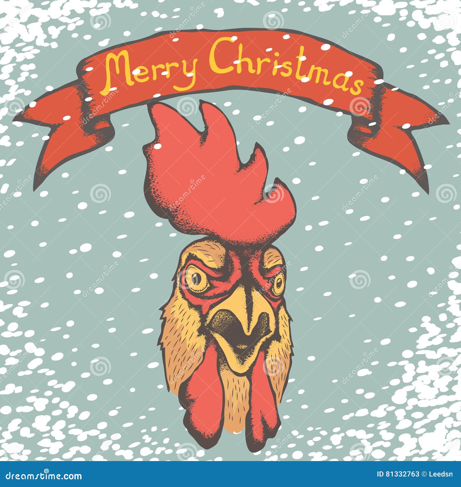 Ejemplo Del Vector Del Gallo Ilustración del Vector - Ilustración de ...